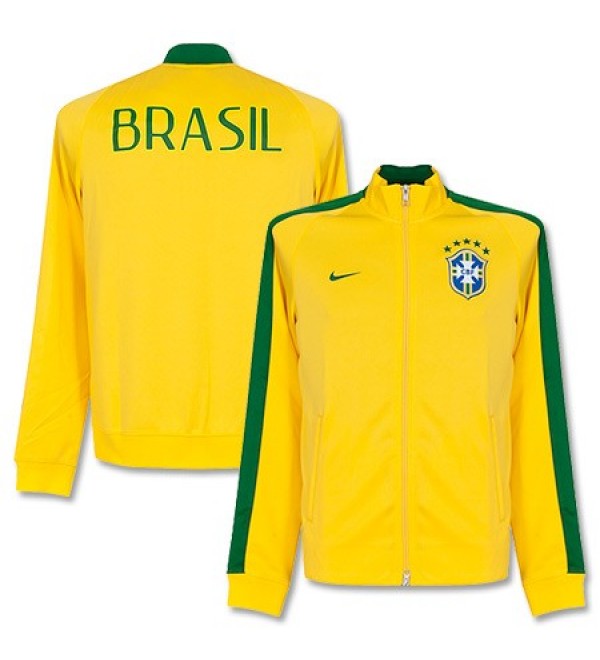 BRAZIL YELLOW JACKET 2014 - Sports N Sports