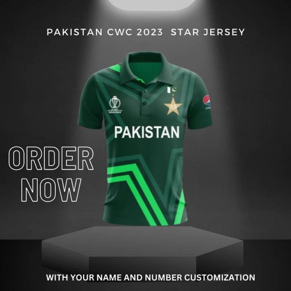 Pakistan Cricket Team ICC World Cup 2023 Original Jersey - Sports N Sports